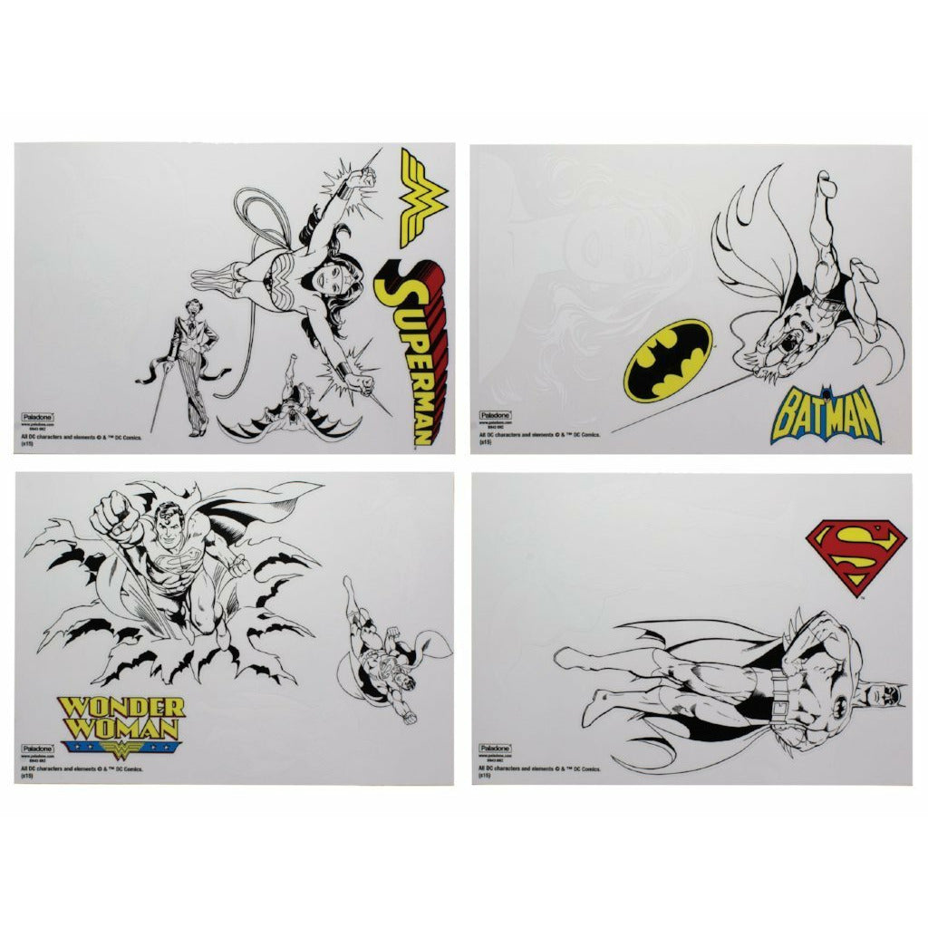 Removable DC Comics Gadget Decals - Tween to Teen